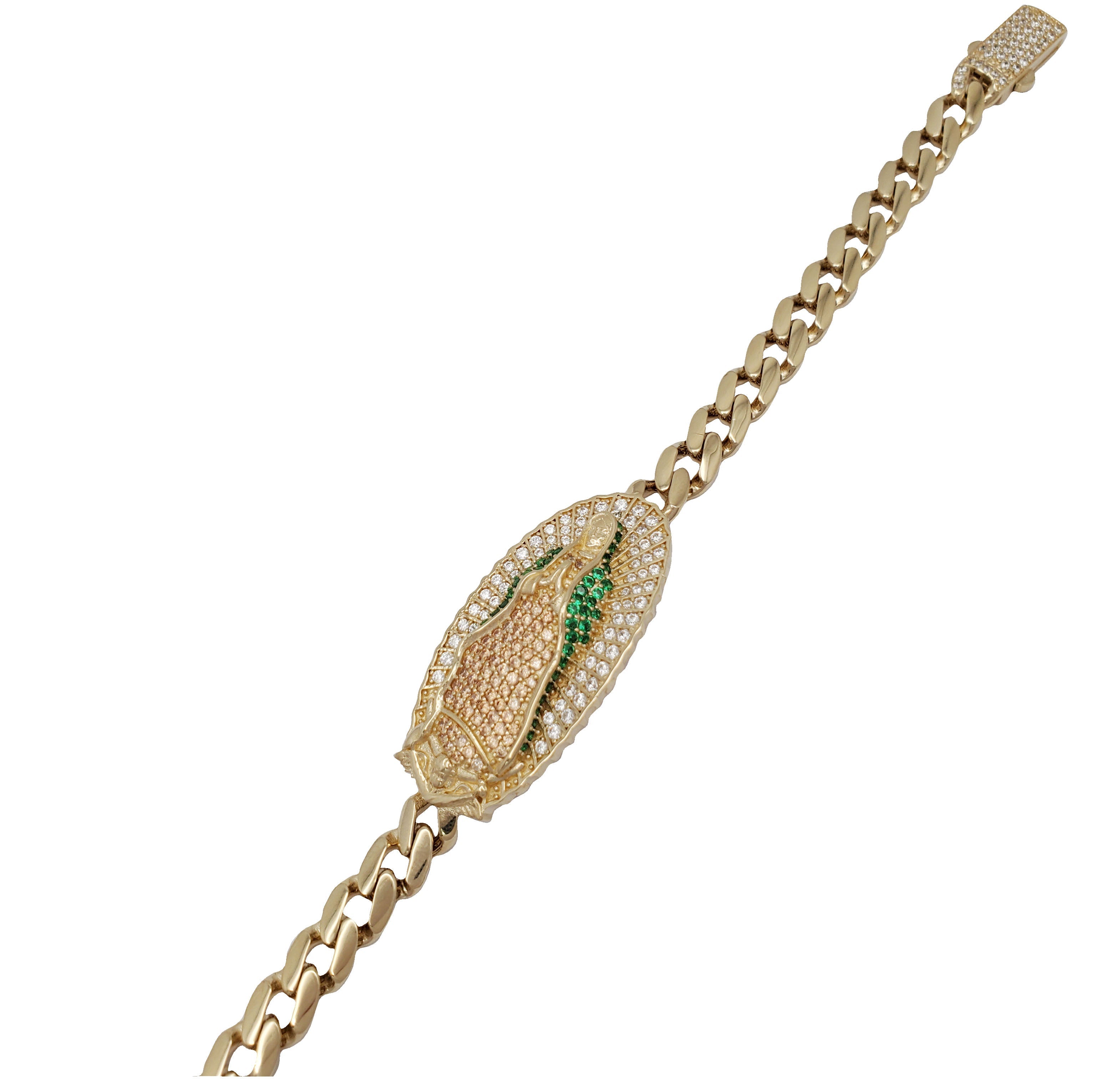 Virgin Mary Monaco Bracelet (14K) – Lucky D